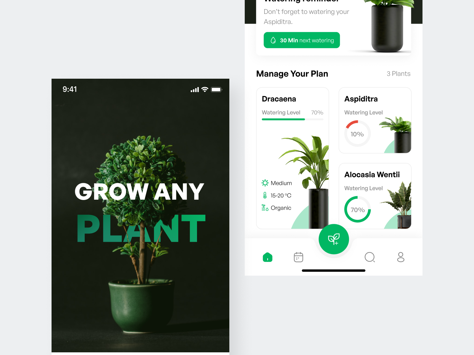 Botanic. - Plant Reminder App by Zaim Maulana for Elux Space on Dribbble