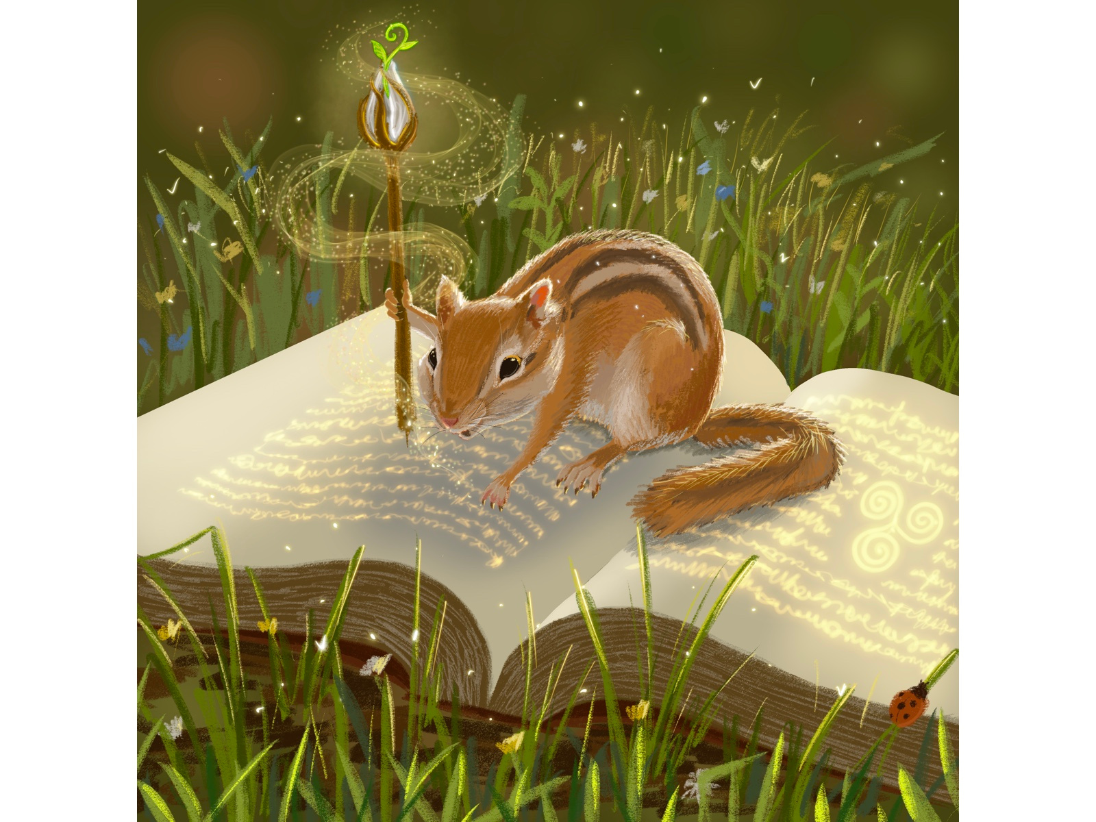Magic apprentice by Anastasia on Dribbble