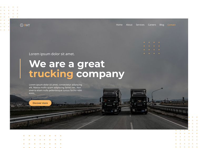 Reach Transport - Transport WebflowTemplate by KUSA Projects on Dribbble