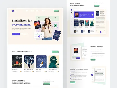 Book Website designs, themes, templates and downloadable graphic ...