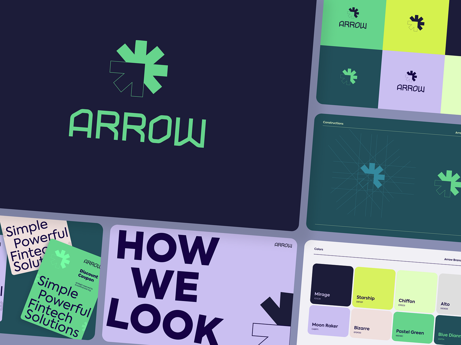 Arrow- Brand Guidelines. by Orix Creative on Dribbble