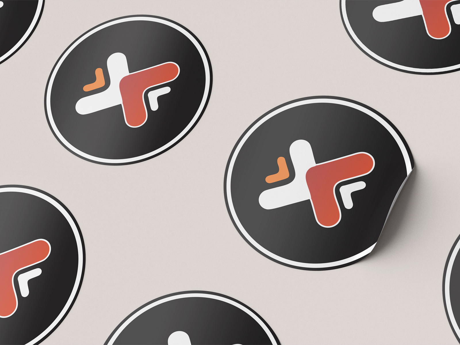 CBA Sticker Design in Black by Daniyal Ali on Dribbble