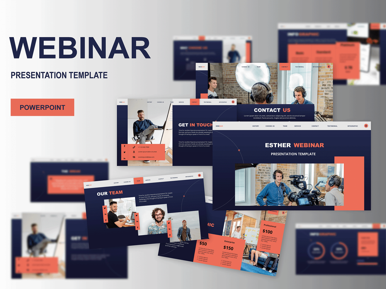 Webinar Presentation Template by JARUKA on Dribbble