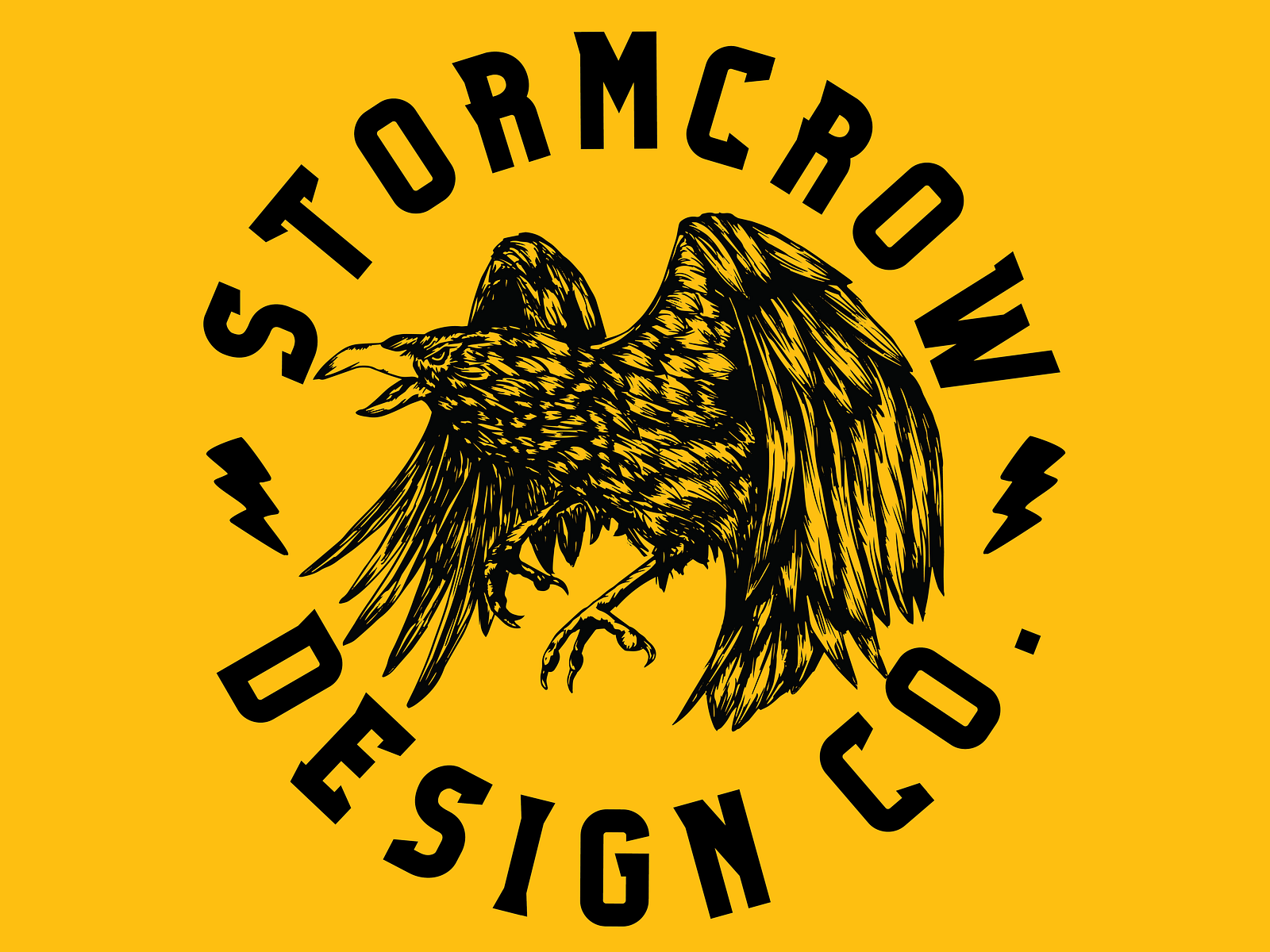 Stormcrow Design Company by Nathan Langert on Dribbble