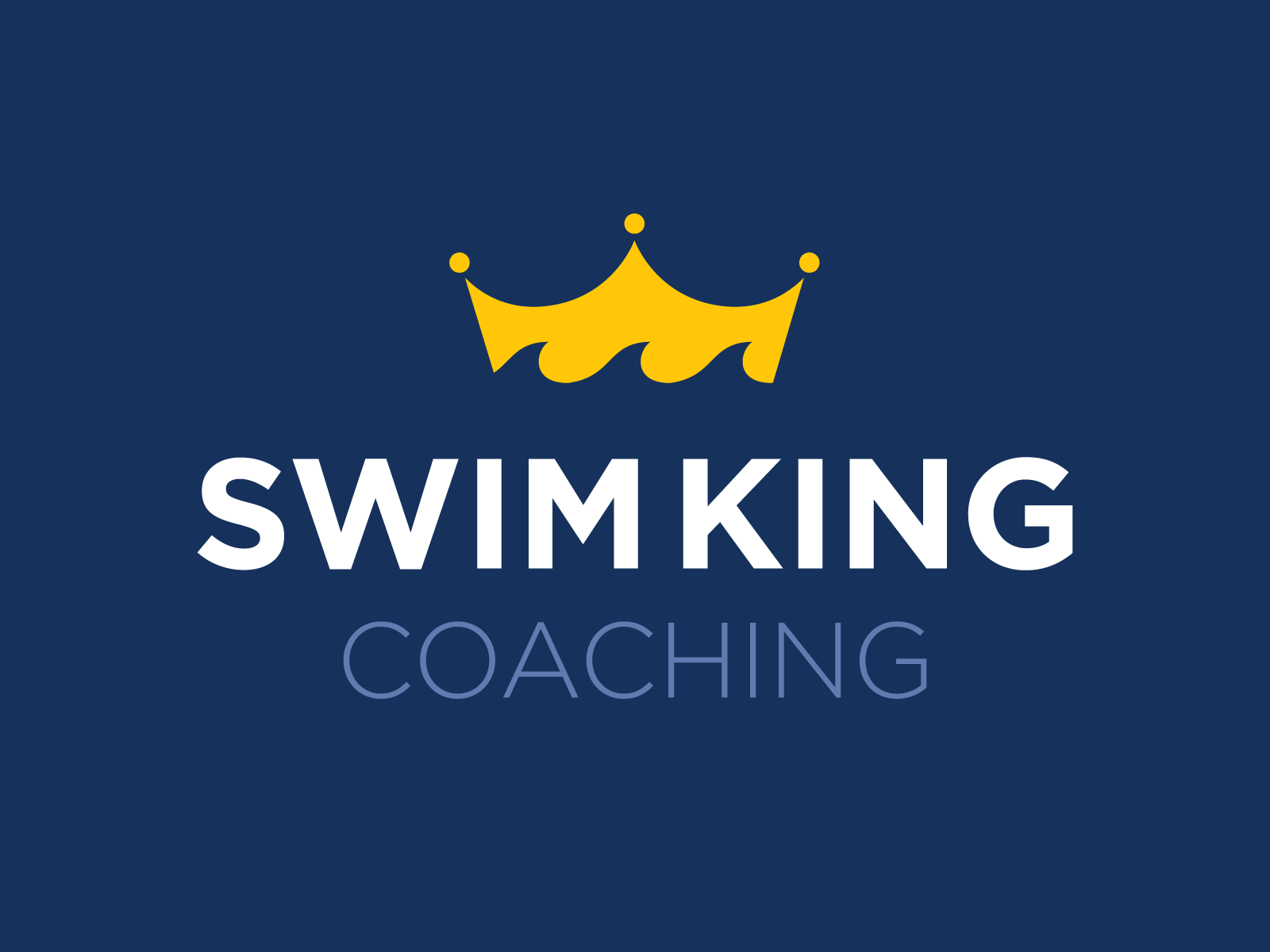 Swim King Coaching by Steve Reed on Dribbble
