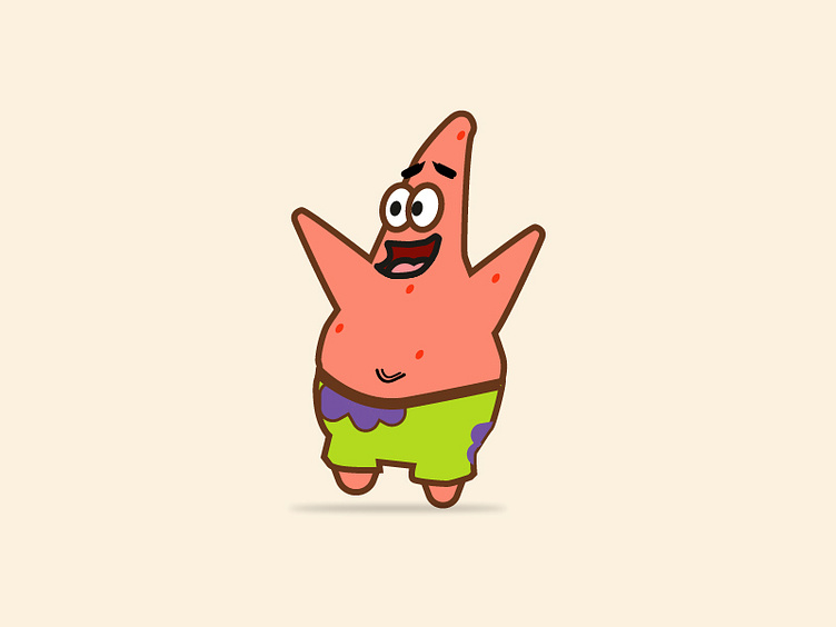 Patrick Star by Abduallah Badr on Dribbble