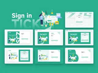 Ticketing System designs, themes, templates and downloadable graphic ...