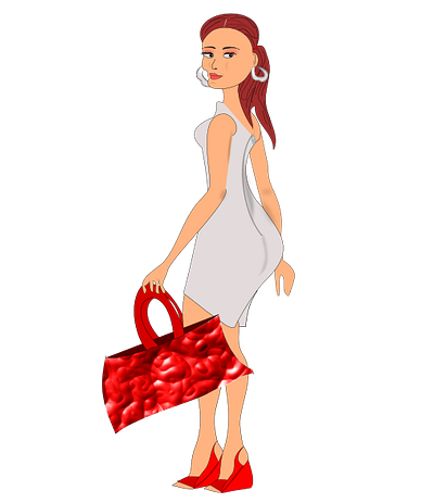 Model Illustration designs, themes, templates and downloadable graphic ...