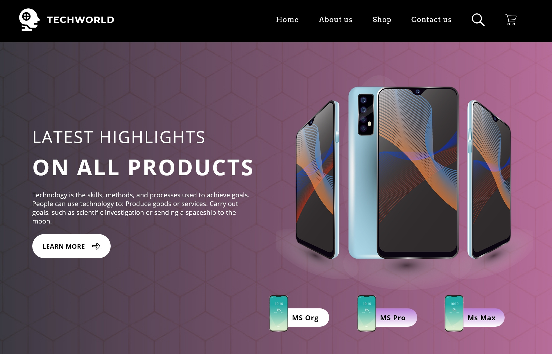 Tech Website UI Design by Darshana jagwani on Dribbble