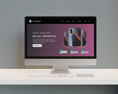 Tech Website UI Design by Darshana jagwani on Dribbble