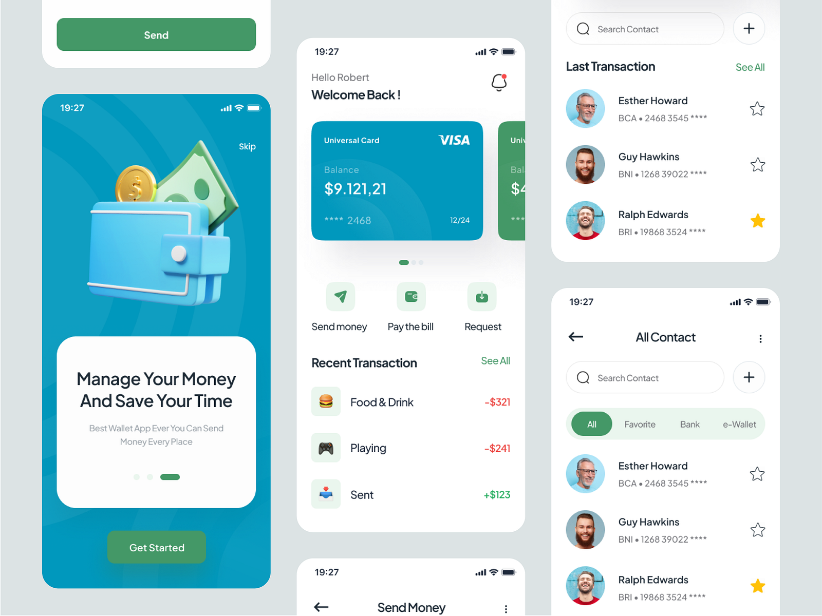 E-Wallet - Mobile App by Sub1 on Dribbble E-Wallet - Mobile App by Sub1 on Dribbble
