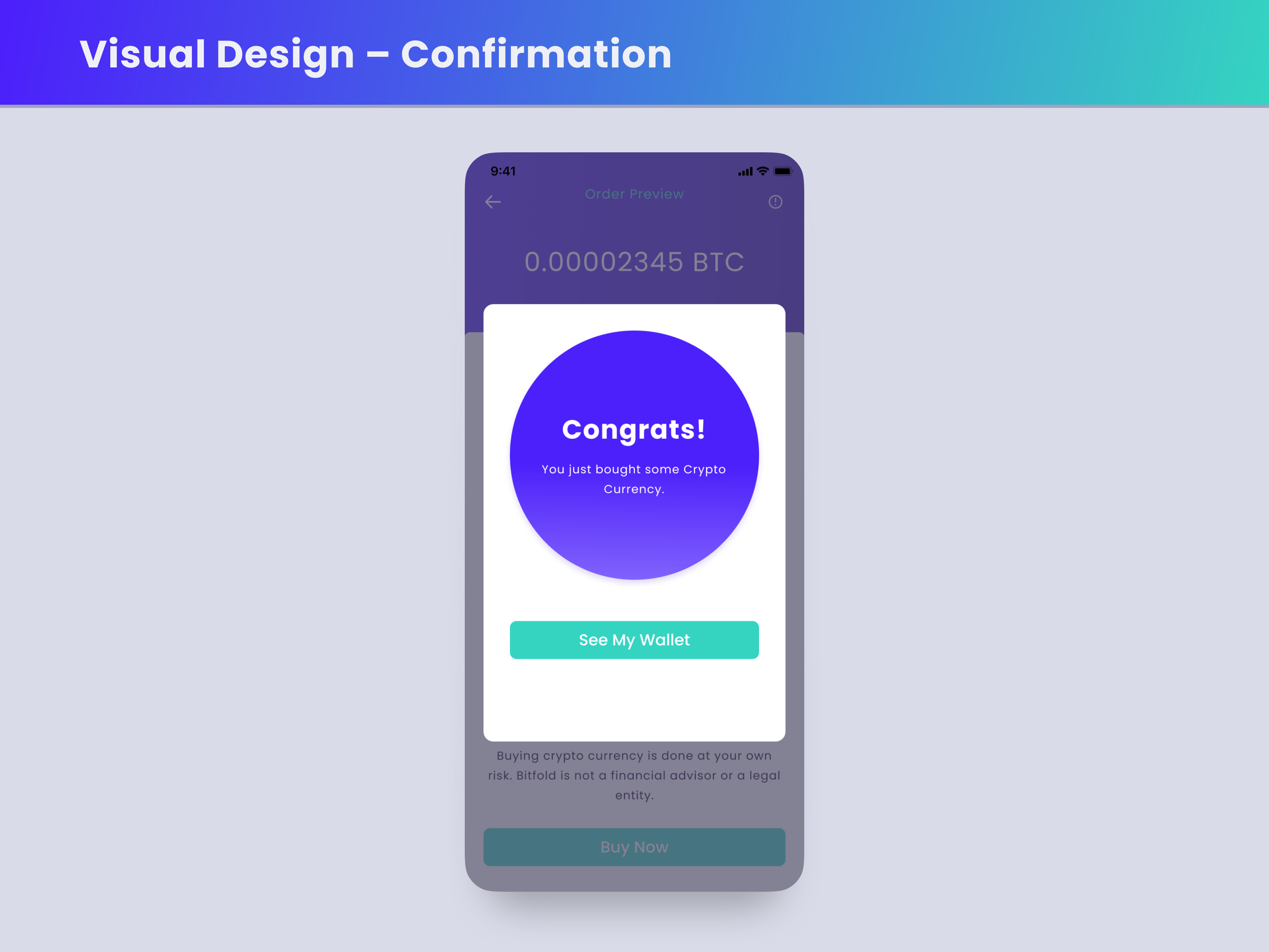 Bitfold Crypto App - UI Design by Rafael Ui Guy on Dribbble