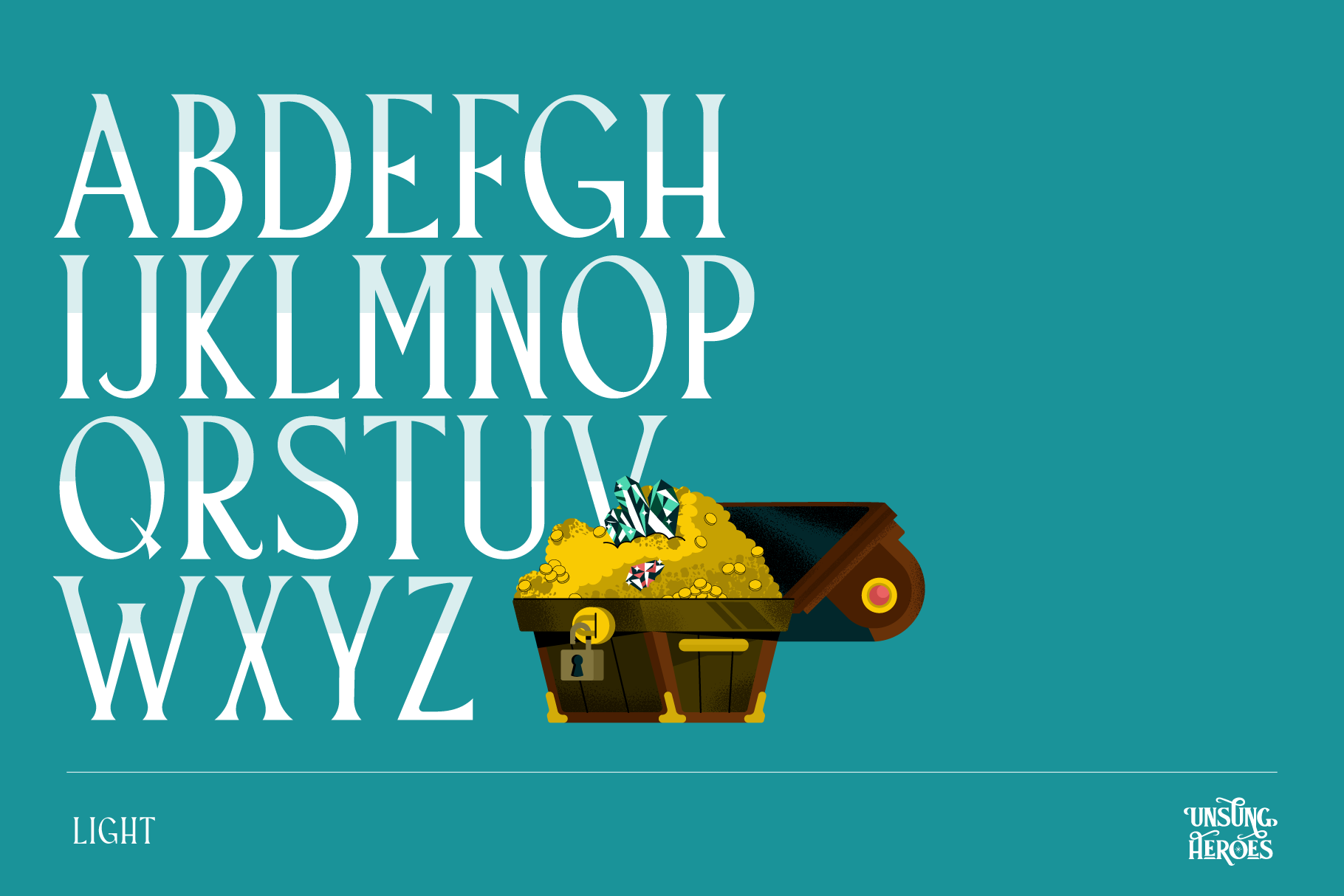 Unsung Heroes Display Font by Jonathan Holt on Dribbble
