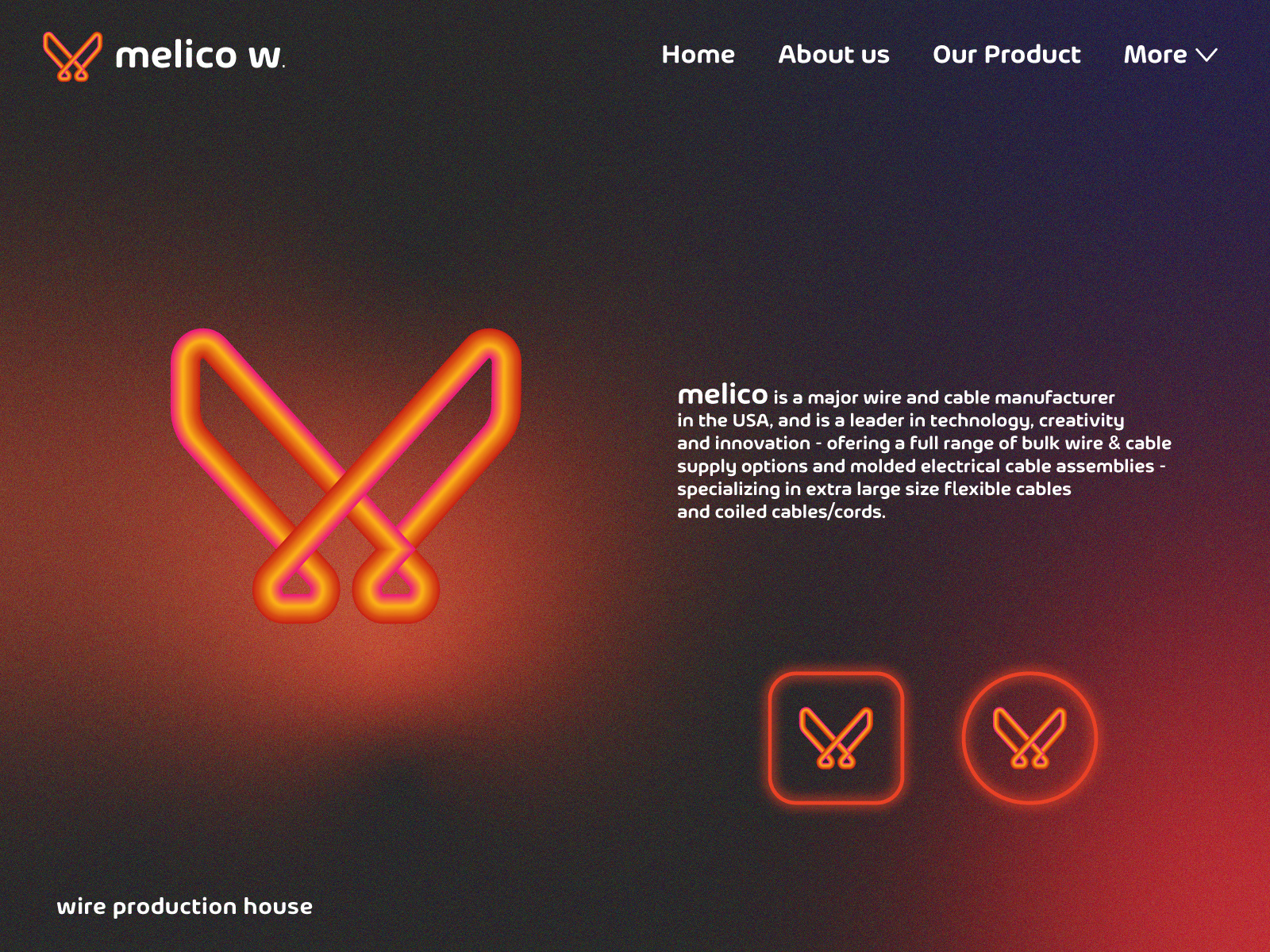 wire and cable production logo design-branding by Masum Billah on Dribbble