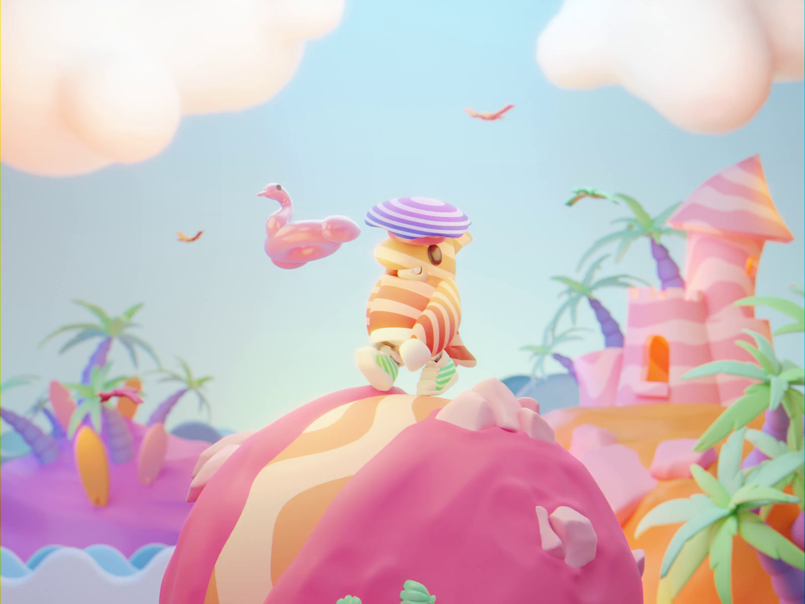 S-HARK Walking #2 - 3D Animated Character by Kodox Magnum for ...