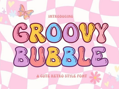 Groovy Bubble font by JavaType Studio on Dribbble