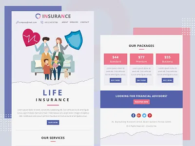 Email Newsletter Templates designs, themes, templates and downloadable ...