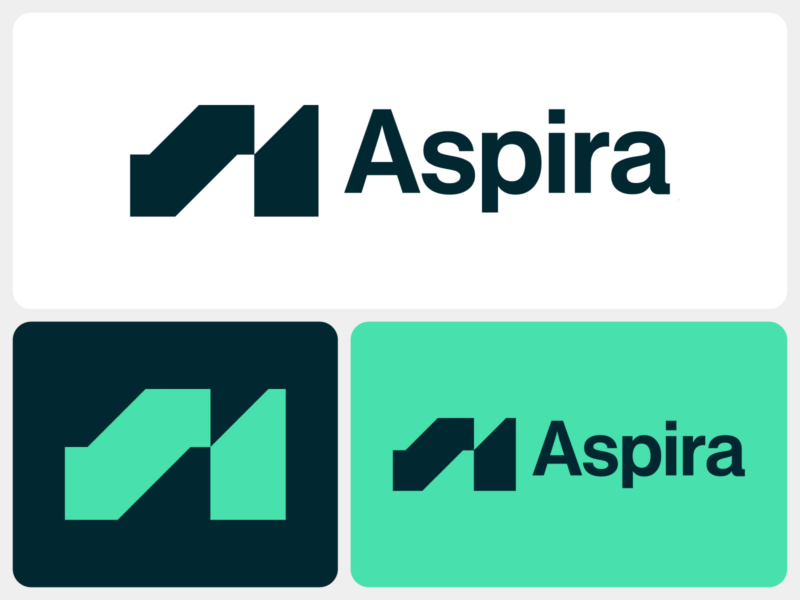 Aspira Logo Design by Graphtheory on Dribbble