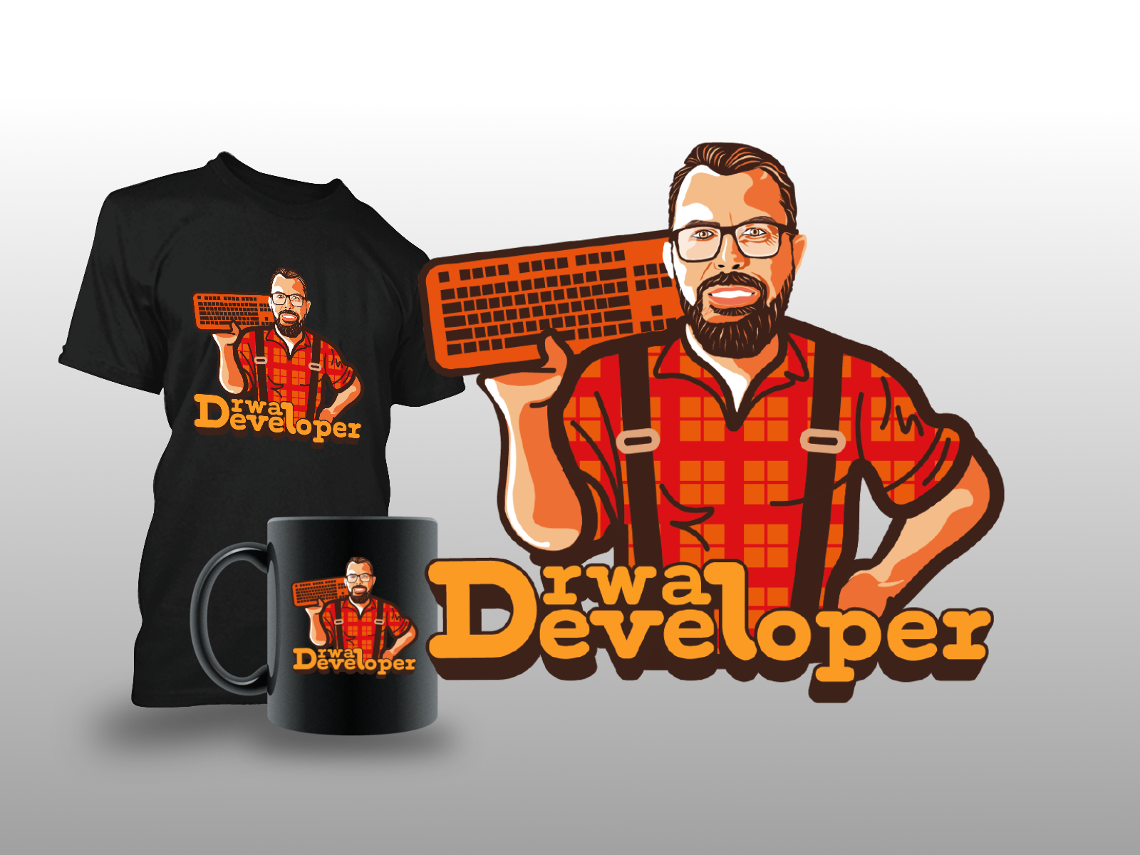 Lumberjack Developer by Łukasz Machul on Dribbble