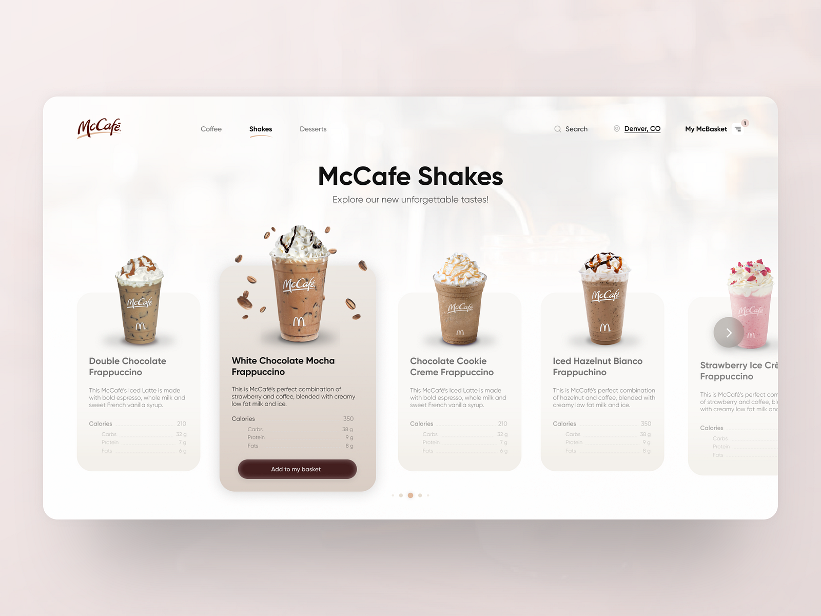 McCafe Design by Mary Tarnalitskaya on Dribbble
