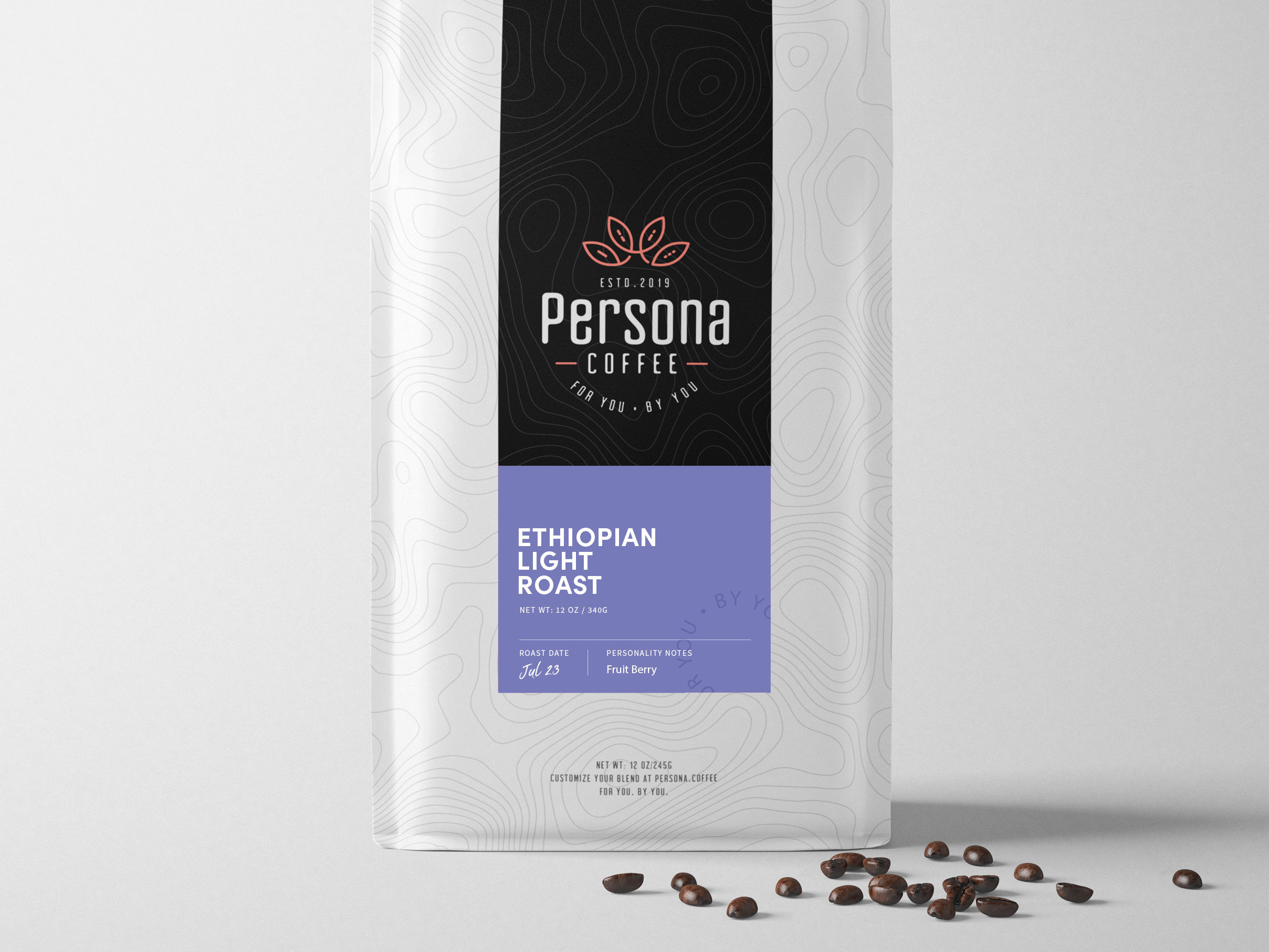 Persona Coffee Product Packaging by Mark Dingman on Dribbble