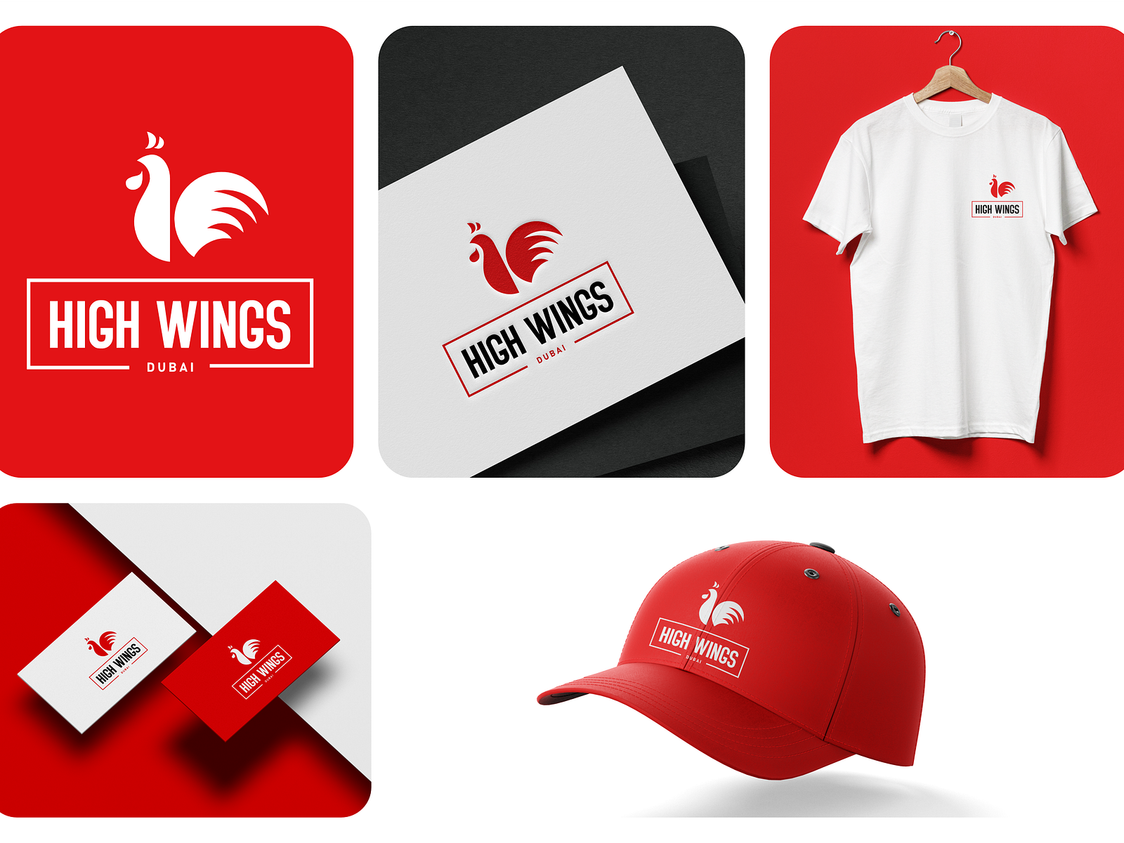 High Wings - Branding by Adnan on Dribbble