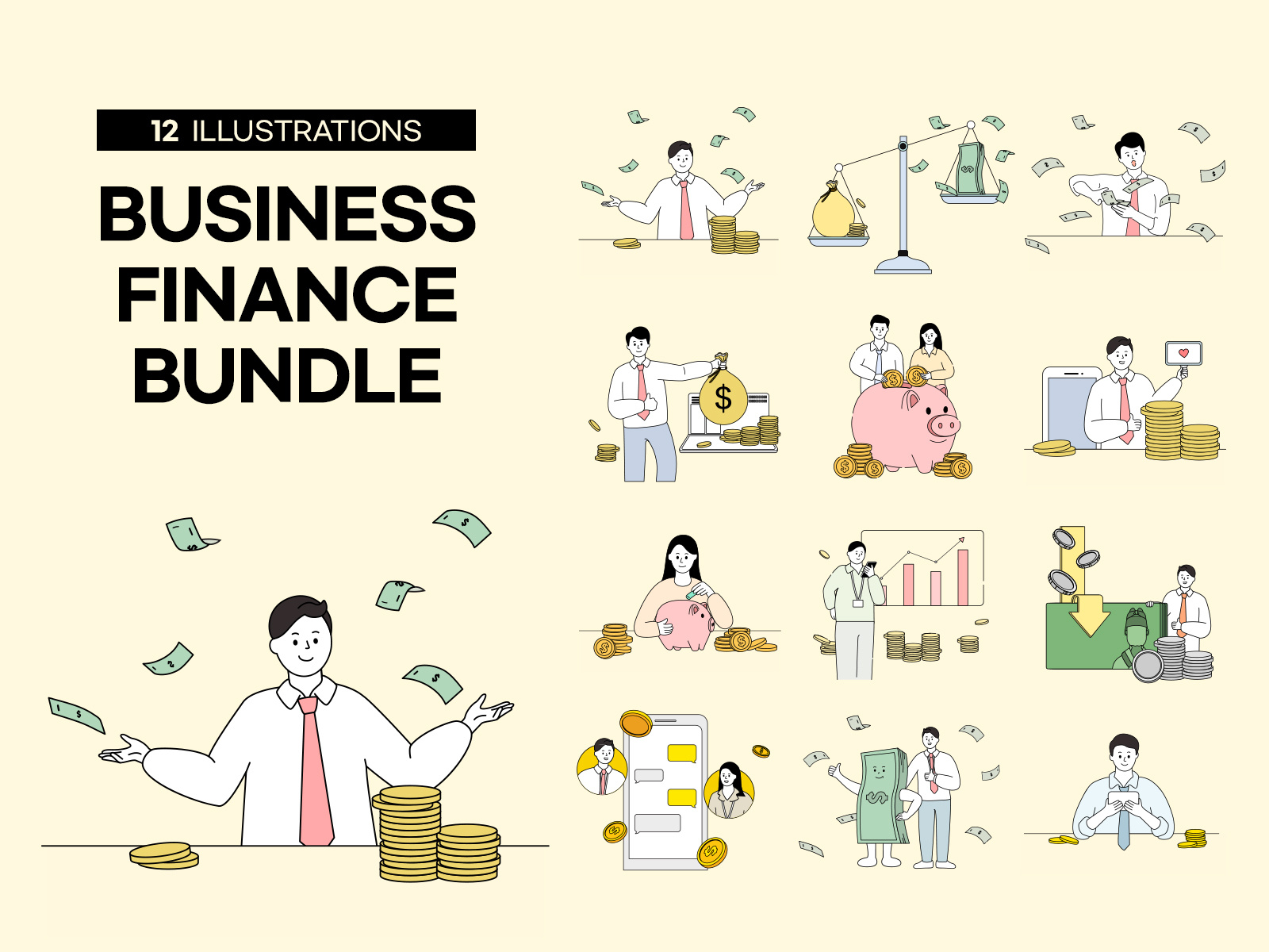 BUSINESS FINANCE BUNDLE by Design Present on Dribbble