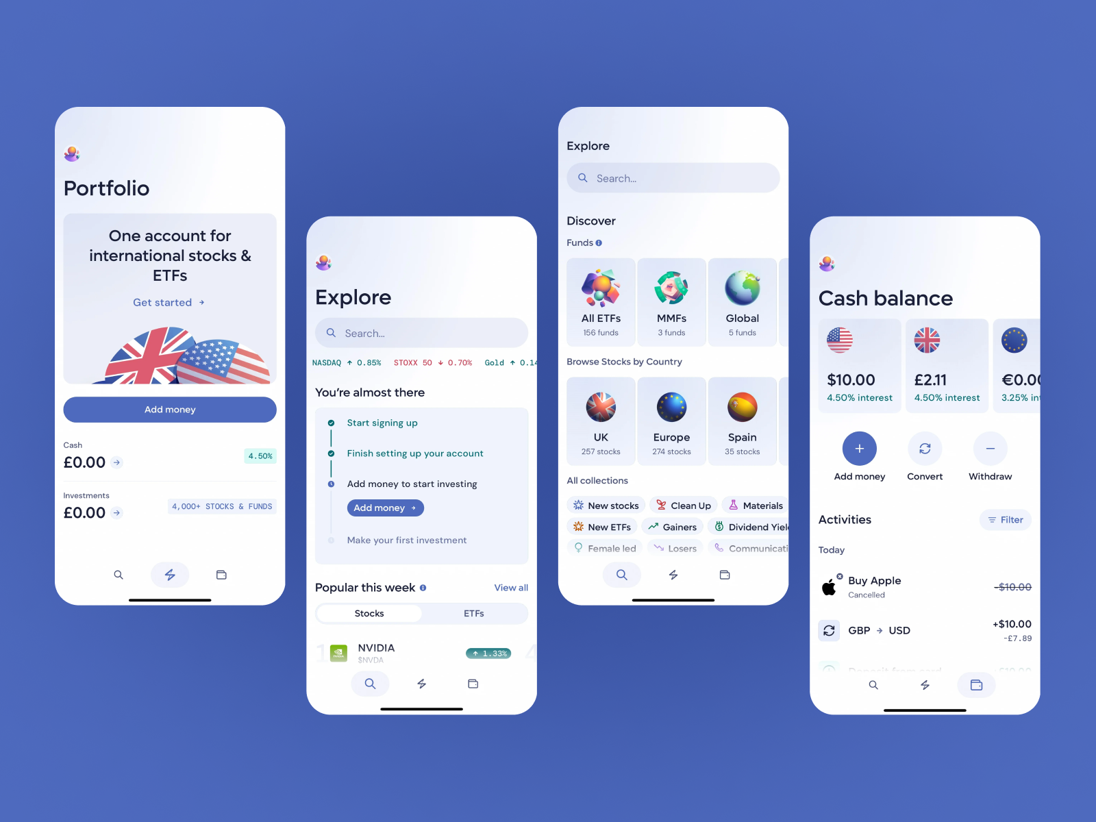 Modern UX/UI Design by Karnage on Dribbble