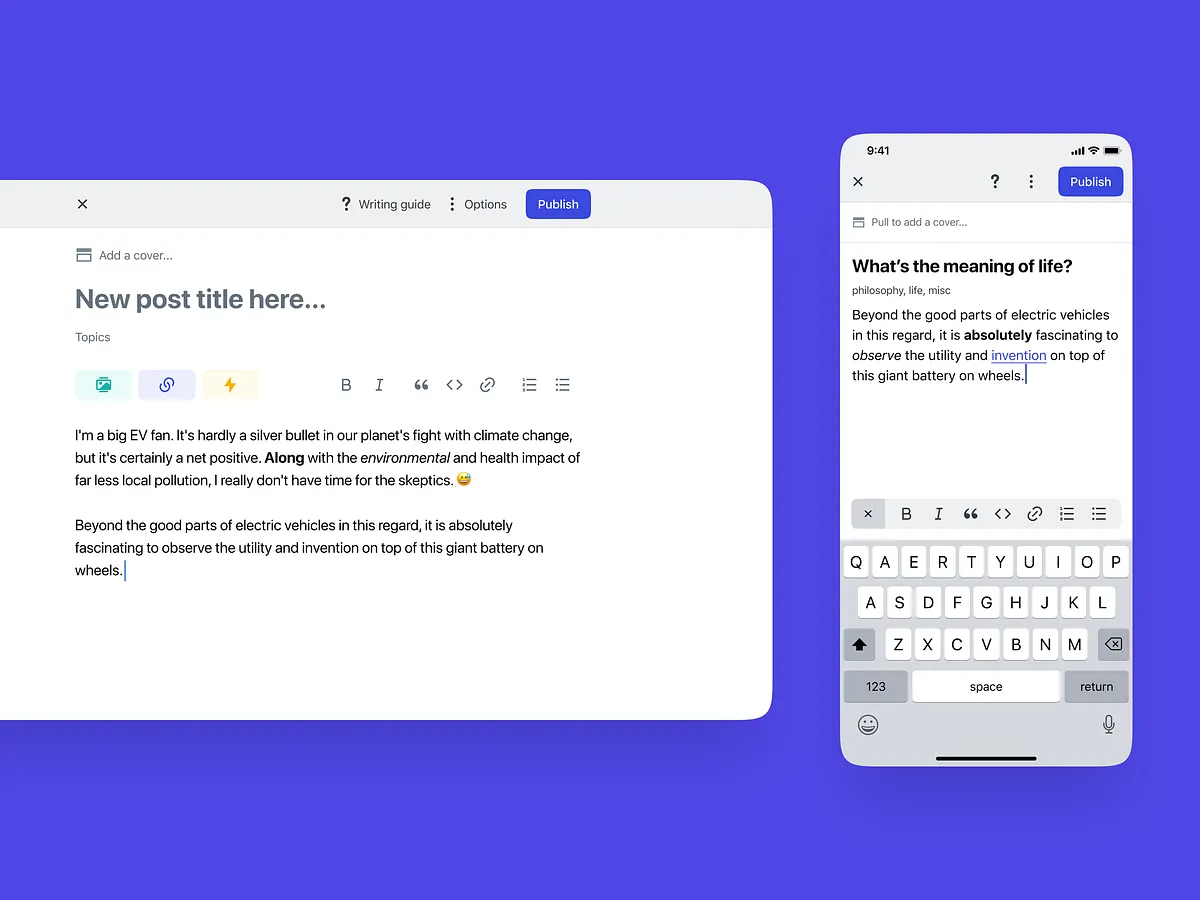 Browse thousands of Text Editor images for design inspiration | Dribbble