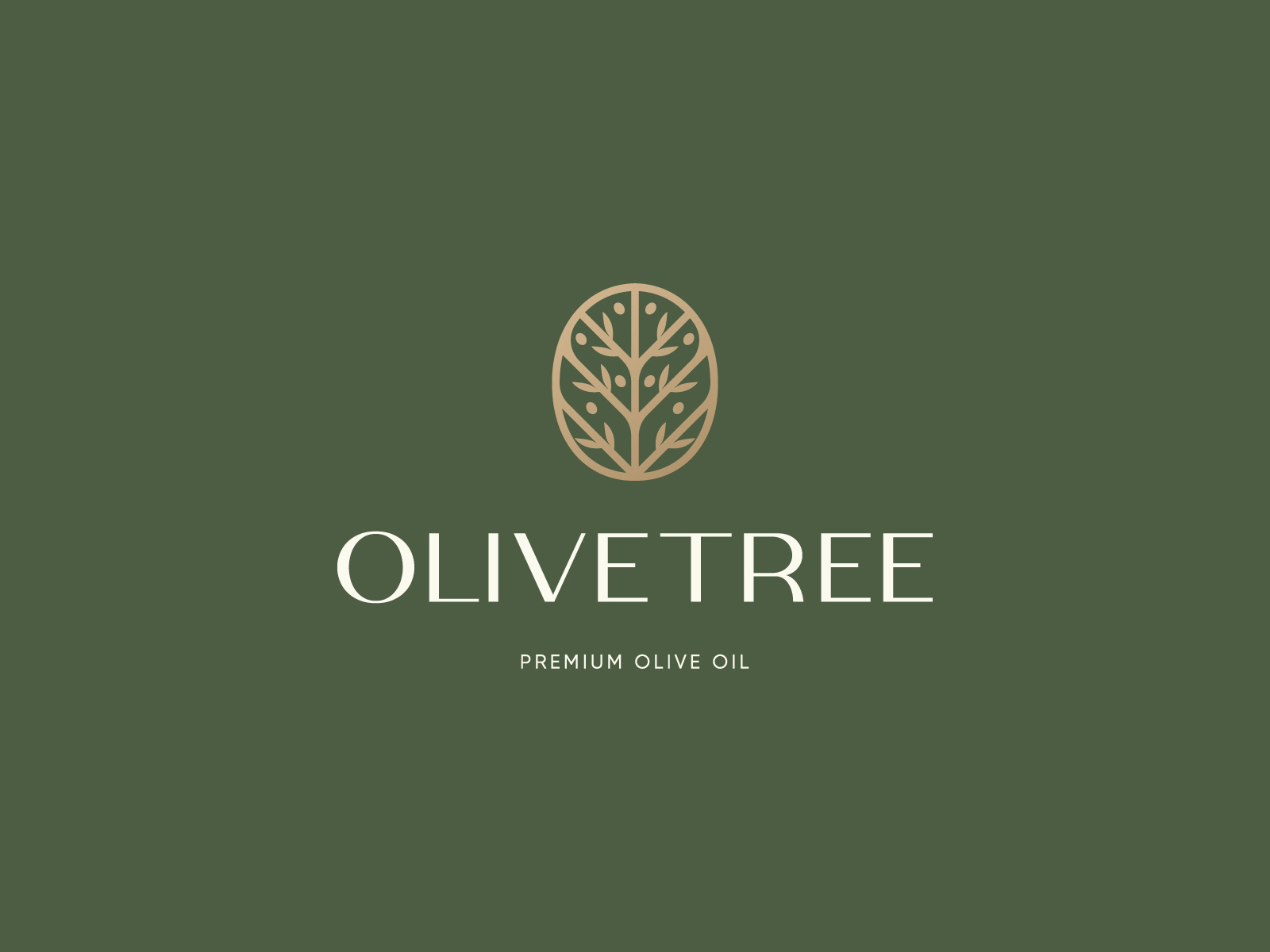Olive Tree Logo Design by Elif Kameşoğlu on Dribbble