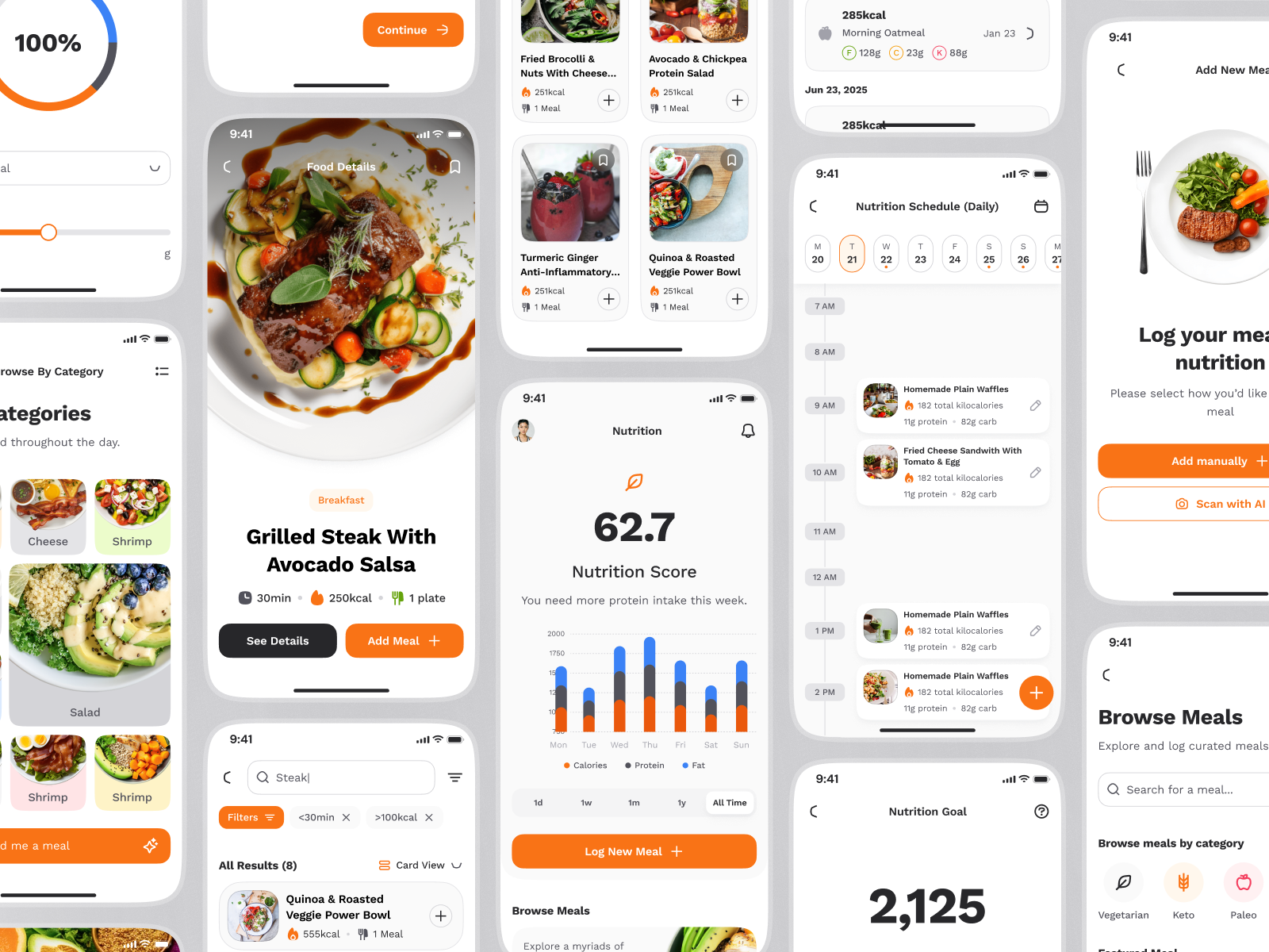 sandow v2: AI Fitness & Nutrition App | Scan Meal Calorie UIUX by ...