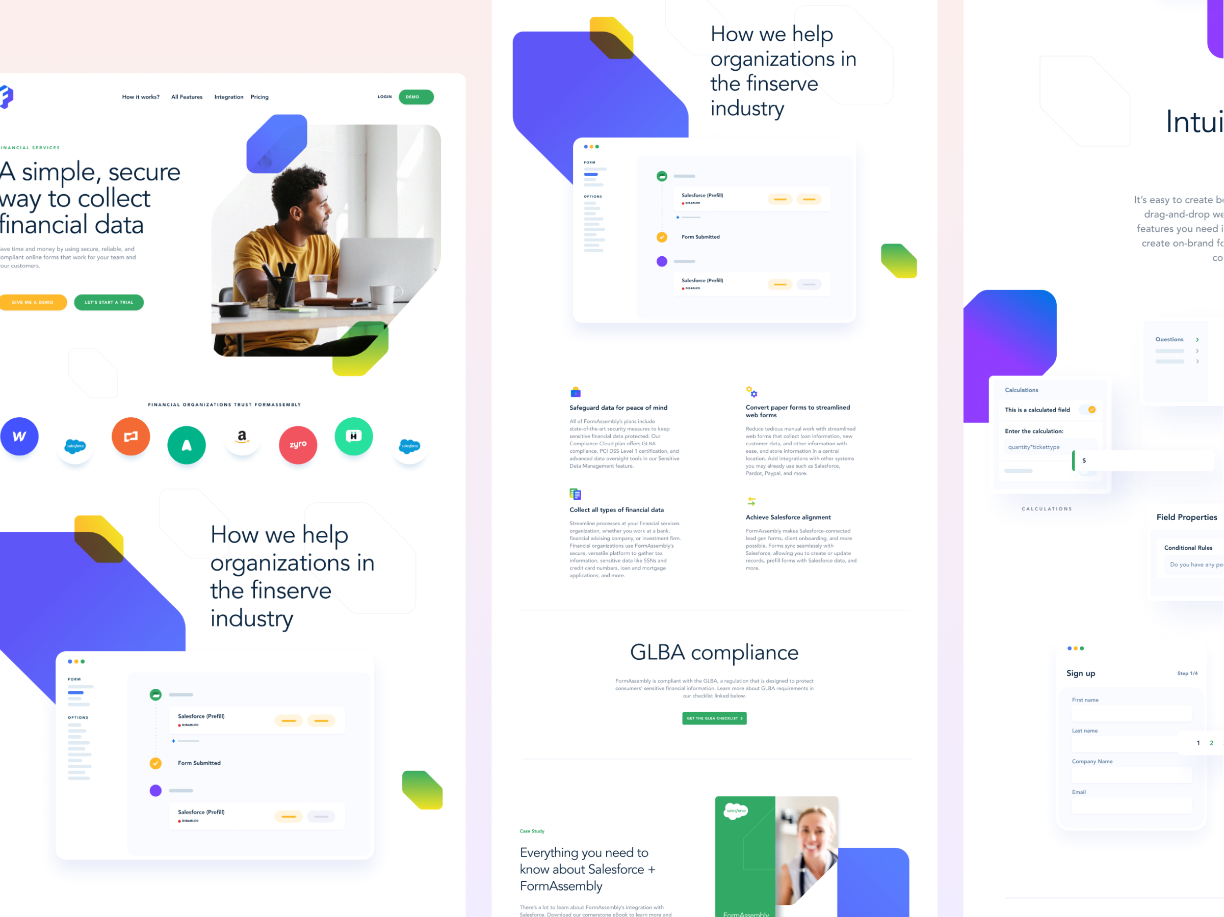 Landing page for a tech startup by Julien Renvoye for Voila on Dribbble