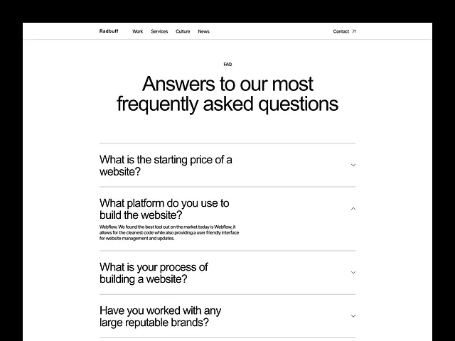 Browse thousands of Faq UI images for design inspiration | Dribbble