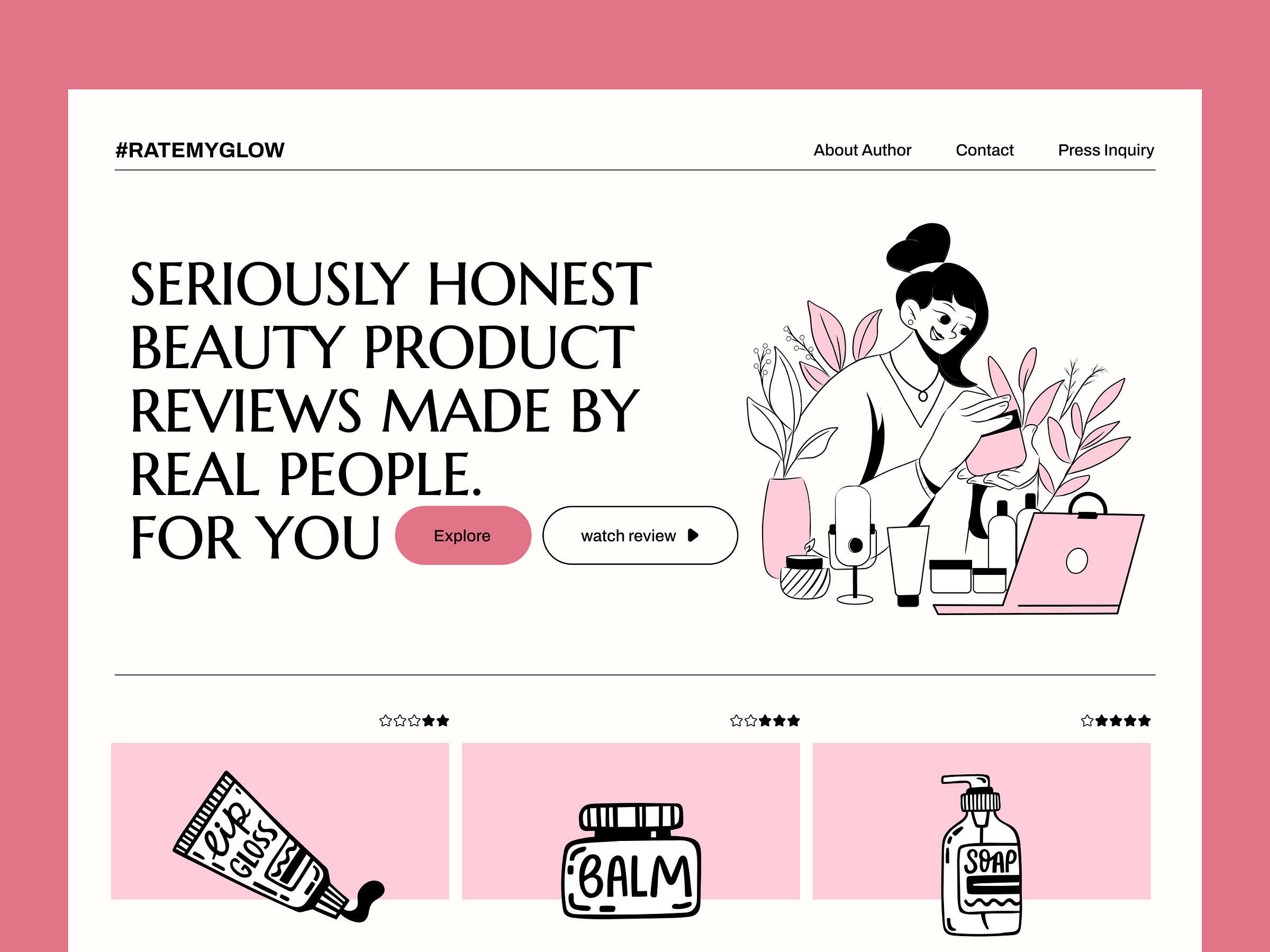 Beauty blog website UCG by Helen Zarembo 🇺🇦 for Domina Creative 🇺🇦 on ...
