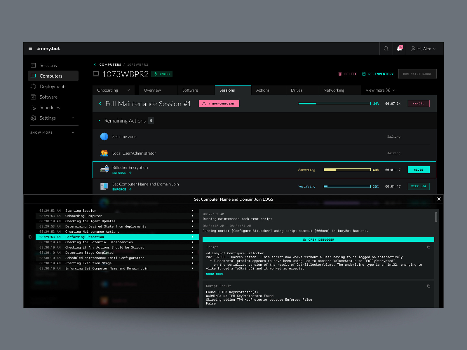 Build log - Workstation setup & Software Deployment Web app by Alex ...
