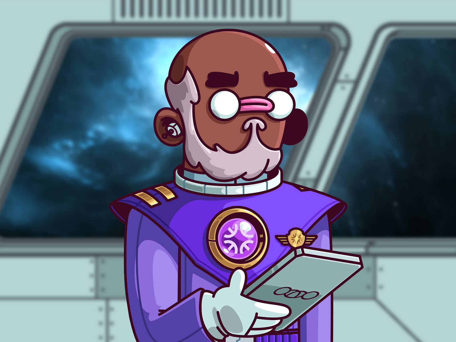 Captain Frazier by Thunder Rockets on Dribbble