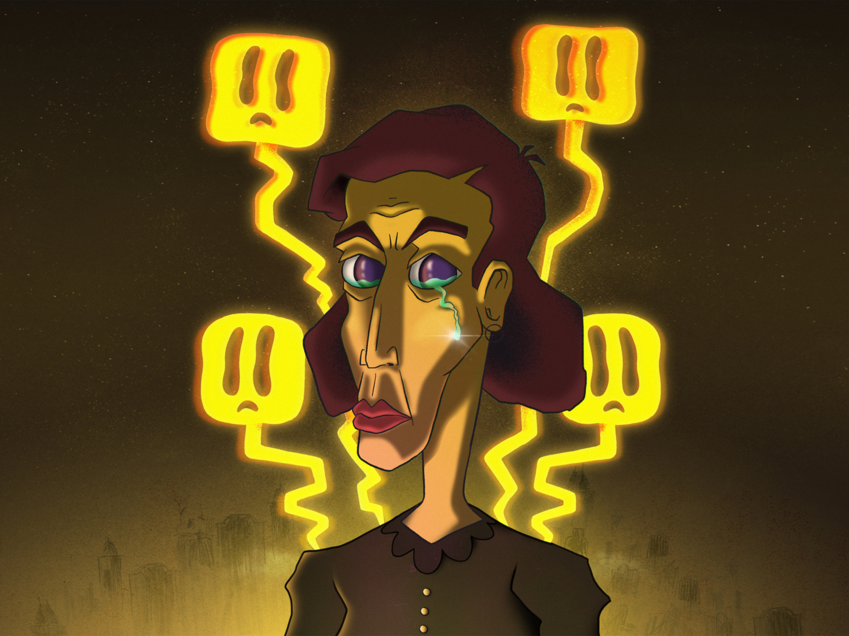 Ghost Grief by Florian Farhay on Dribbble