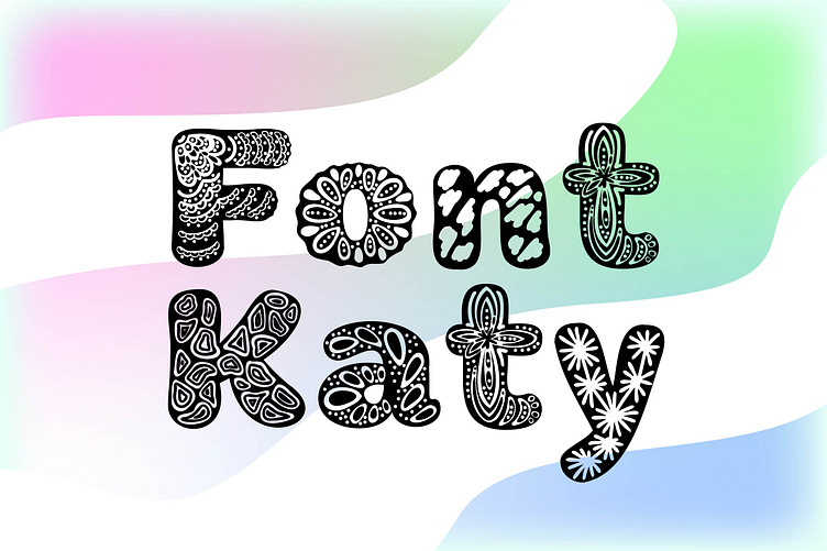 Katy font by Ekaterina Elkina on Dribbble