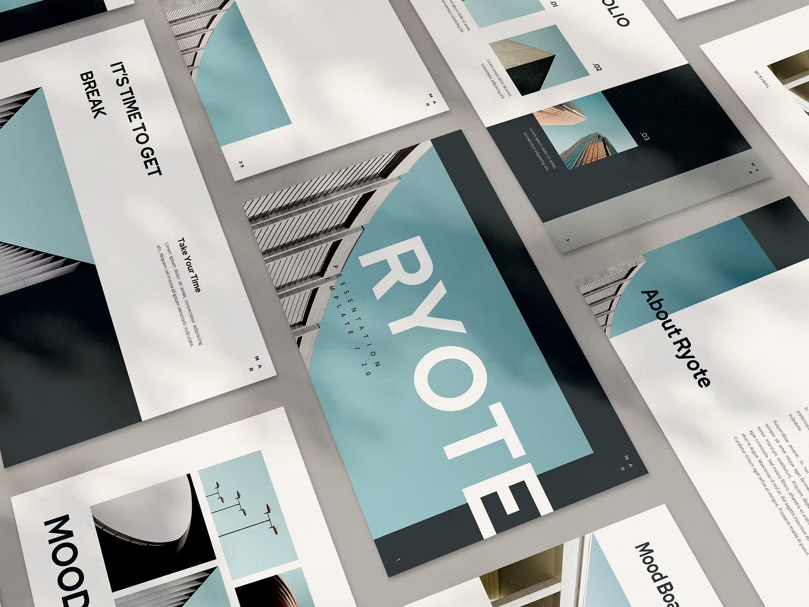Ryote Powerpoint by Deck Genius on Dribbble