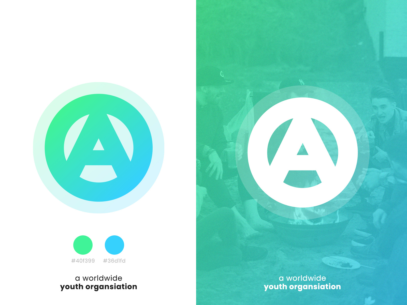 A LOGO YOUTH ORGA by Andreas Lehmann on Dribbble