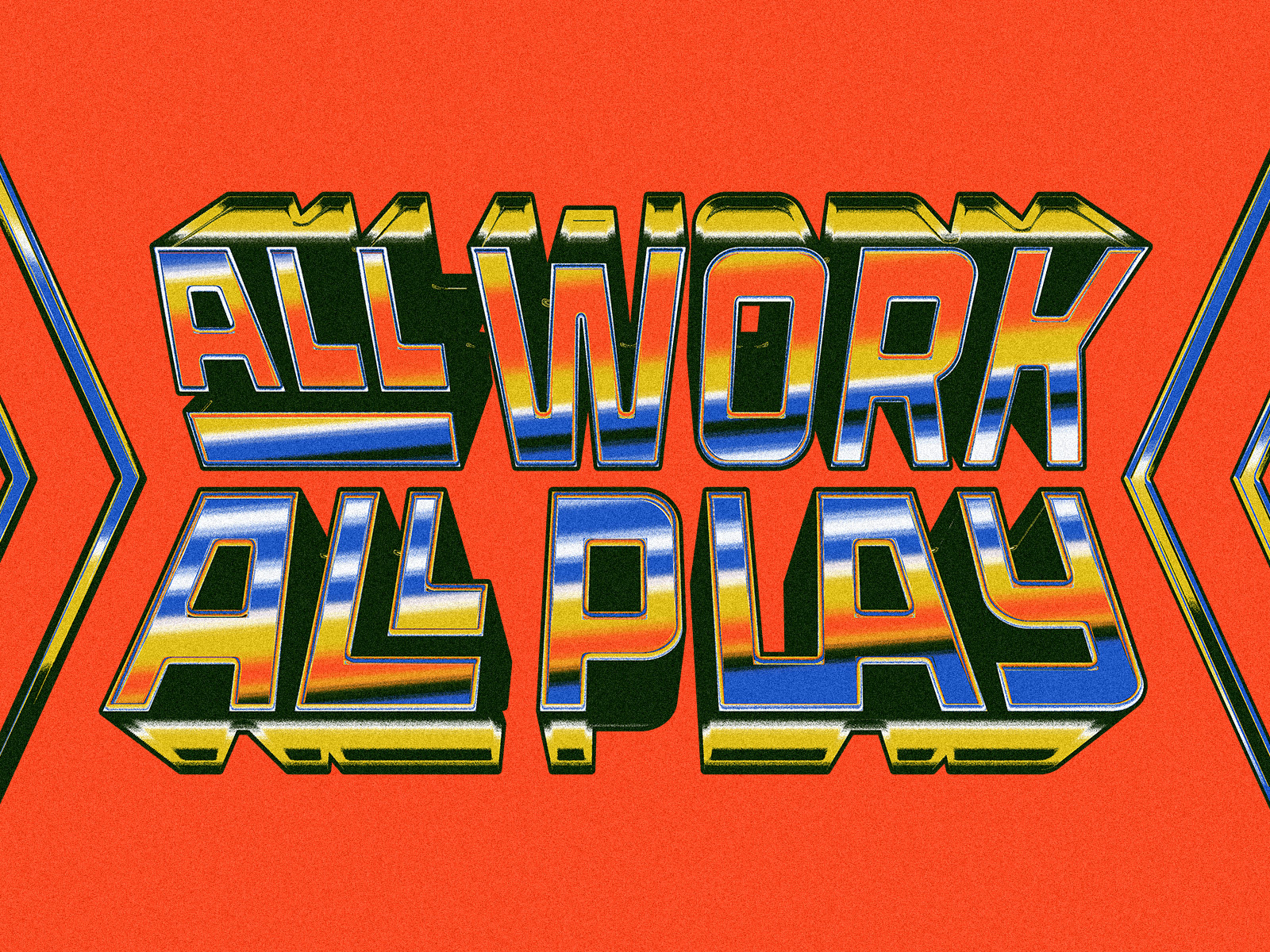 All Work All Play by Scott Biersack on Dribbble