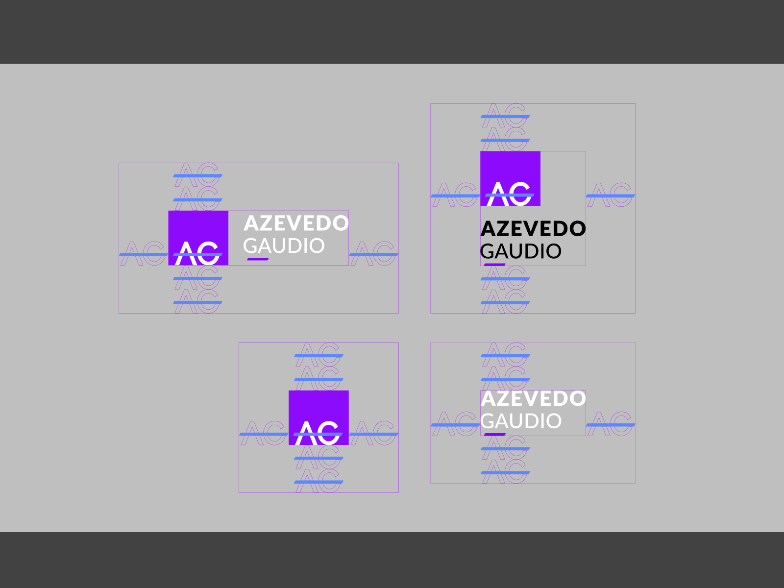Azevedo Gaudio Logo by Breno Bitencourt on Dribbble