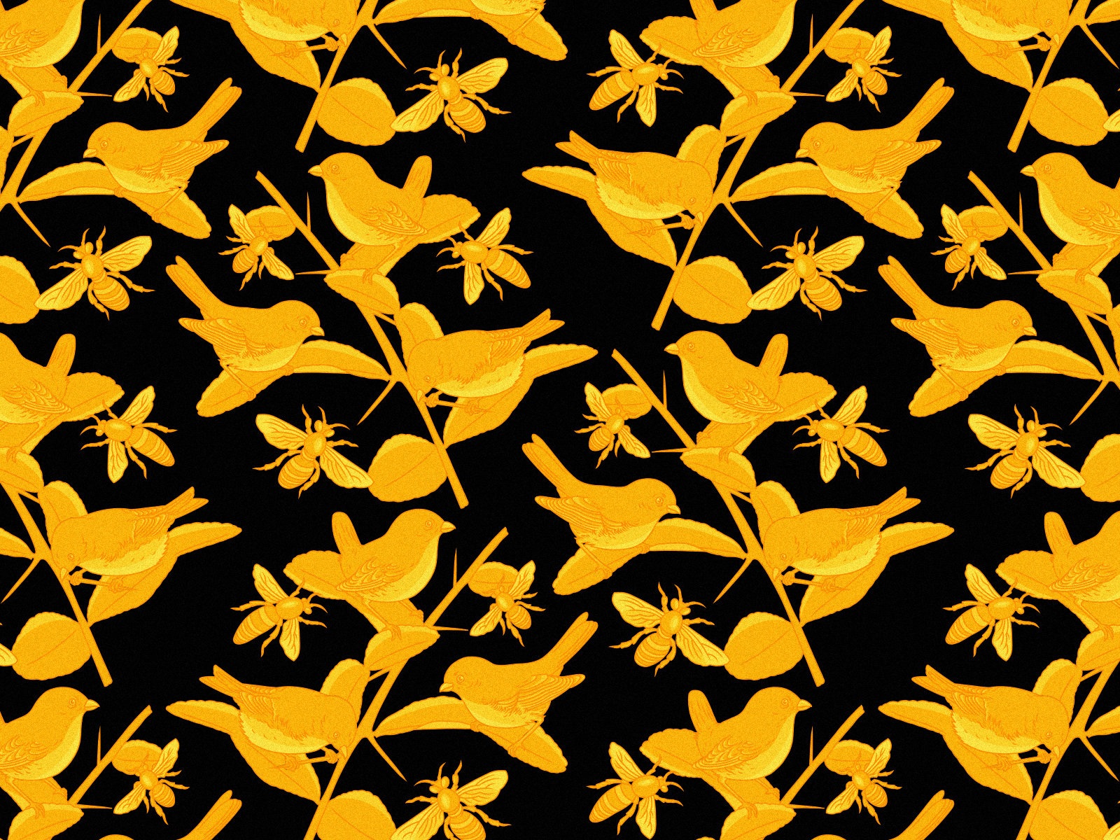 Bharami Brewing Birds & Bees Design by Sean McCabe on Dribbble