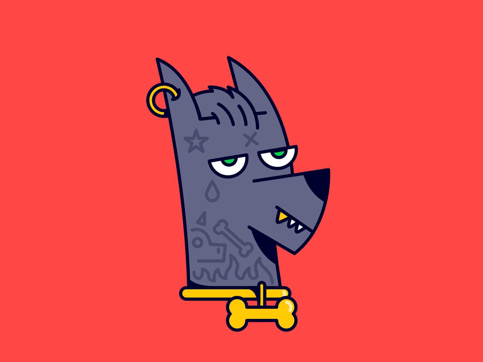 Doggy Styles by Dark Penguin on Dribbble