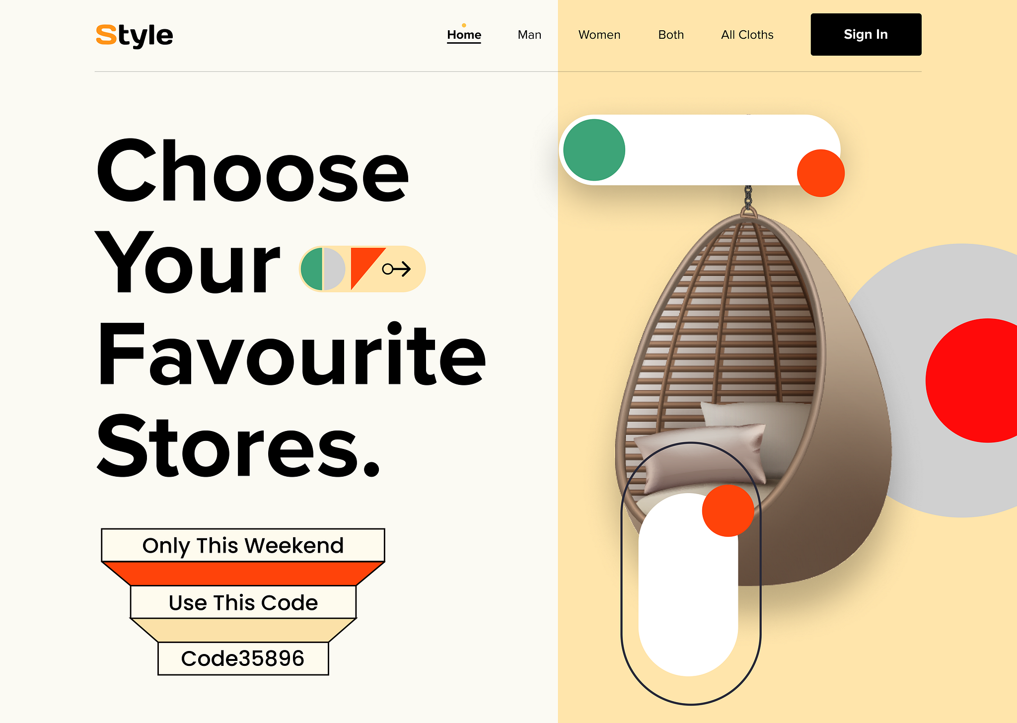 Ecommerce Web Header Exploration by Akash Ahamed on Dribbble