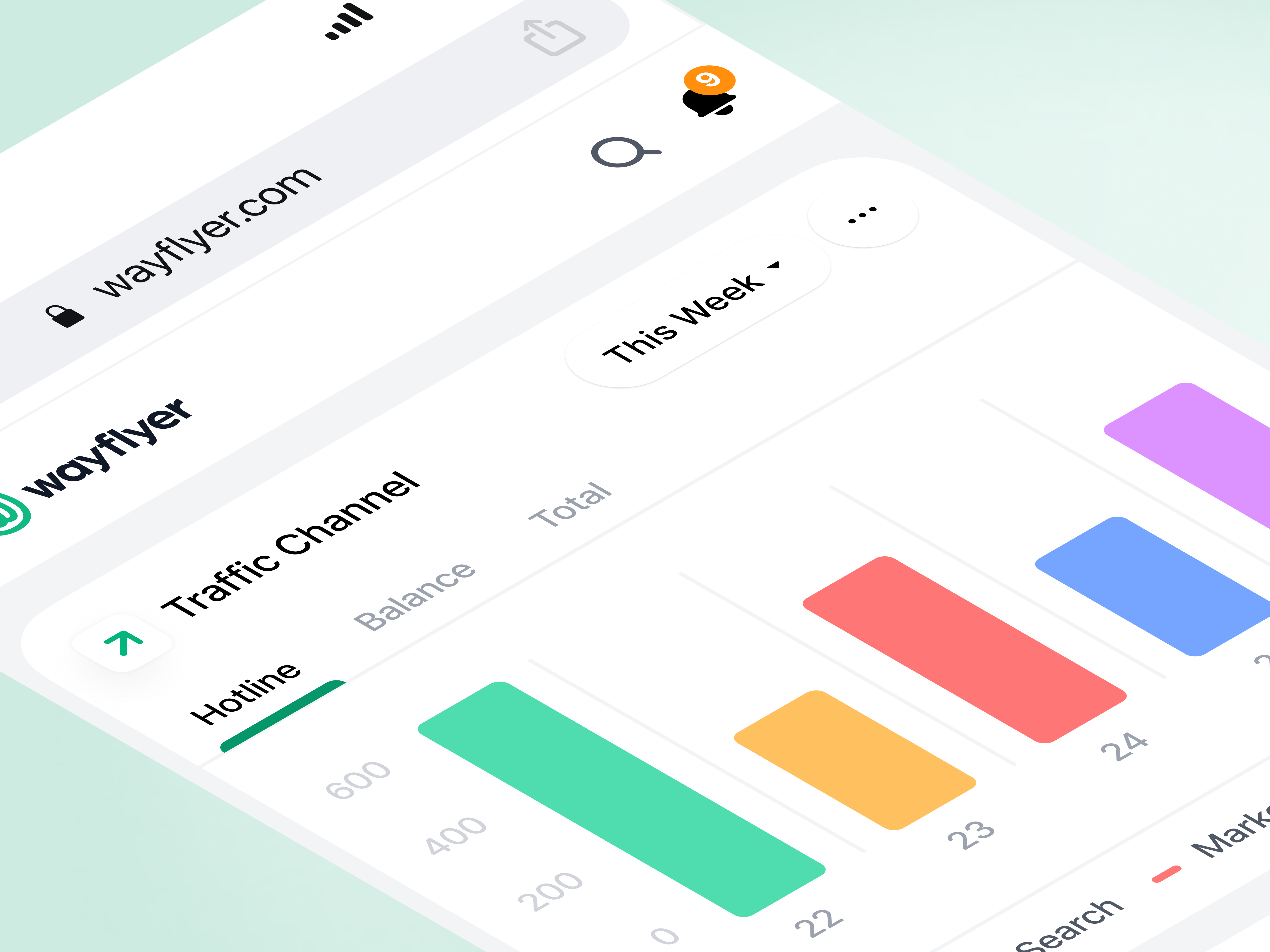 Wayflyer - Mobile Dashboard by Kevin Dukkon on Dribbble