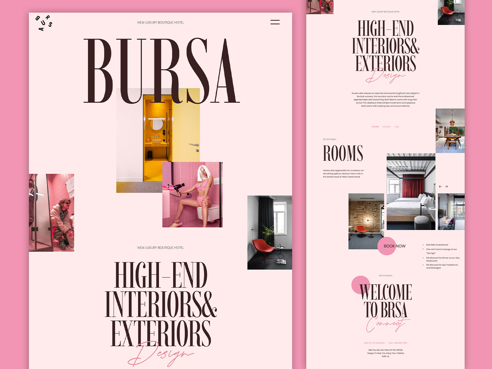 Bursa Landing Page by Liza Fedorova on Dribbble