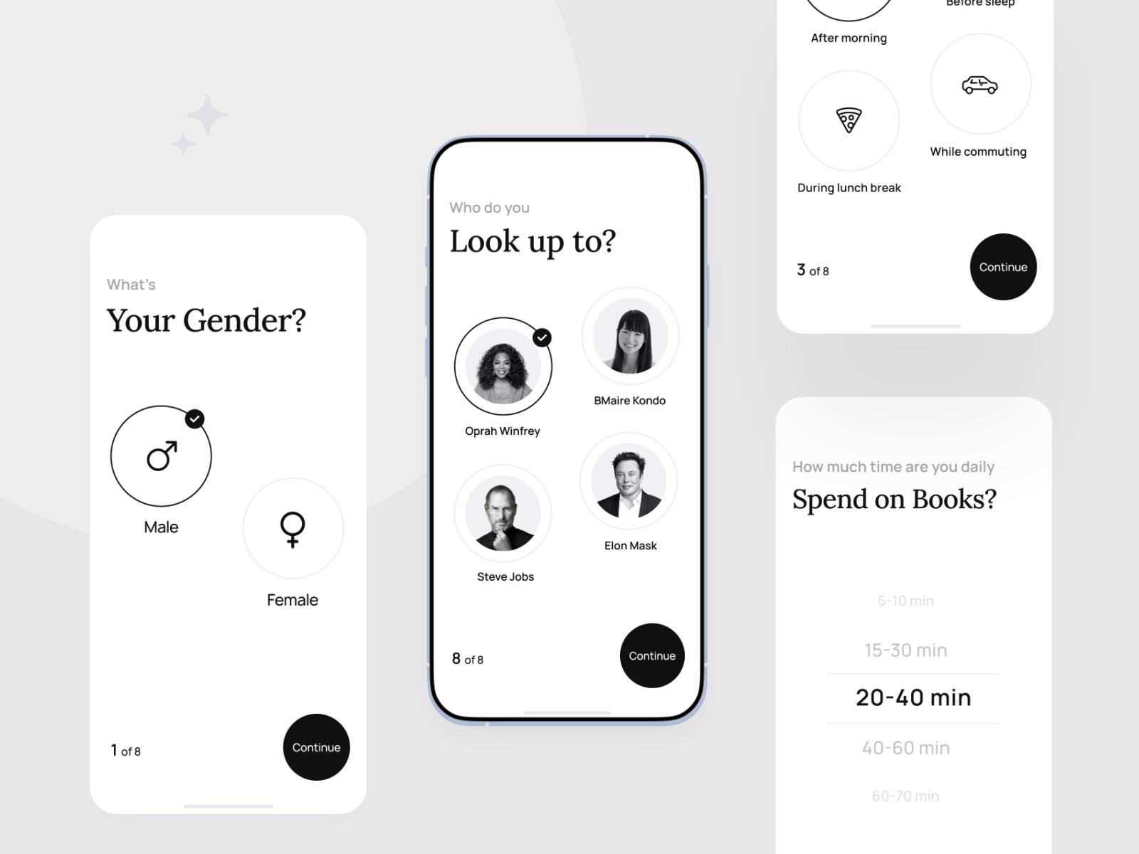 ReadO - Profile Set Up by Musemind Mobile on Dribbble
