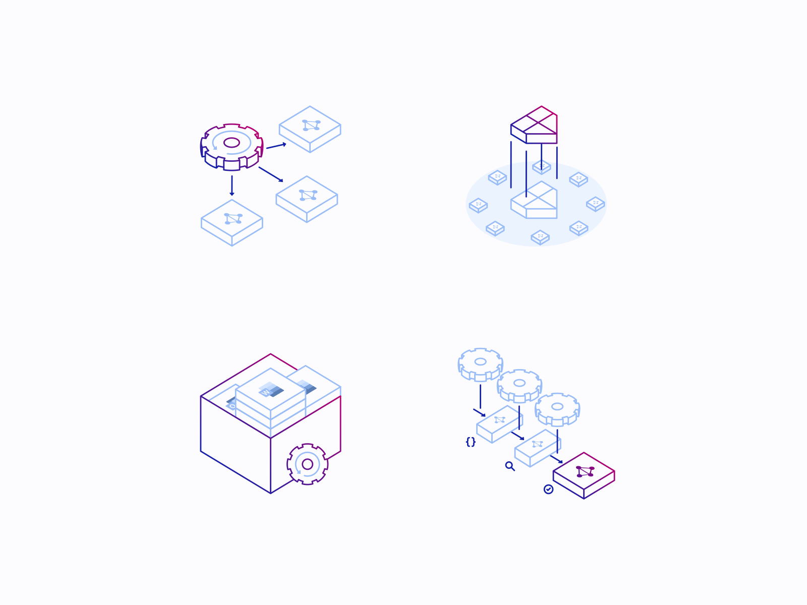 Simeon Cloud Isometric Illustrations by Anthony Gribben on Dribbble