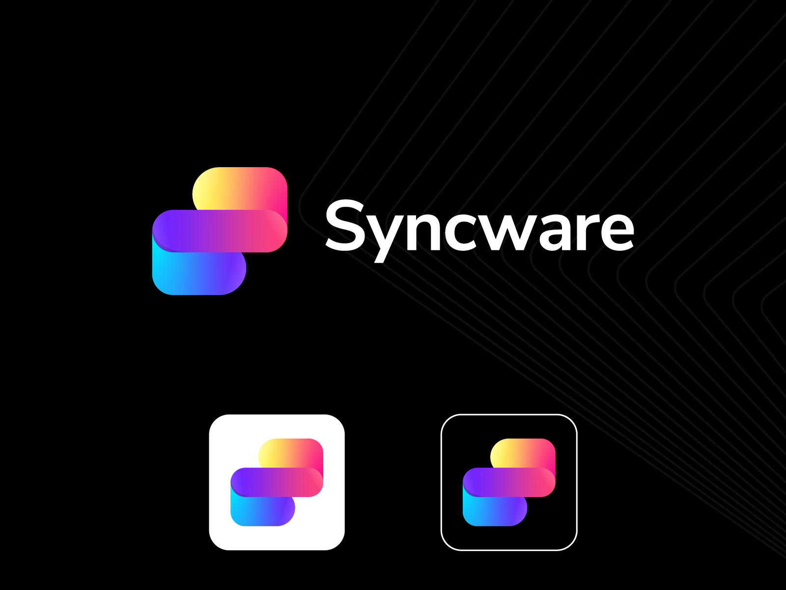 Syncware by Ashfuq Hridoy | Logo Designer on Dribbble